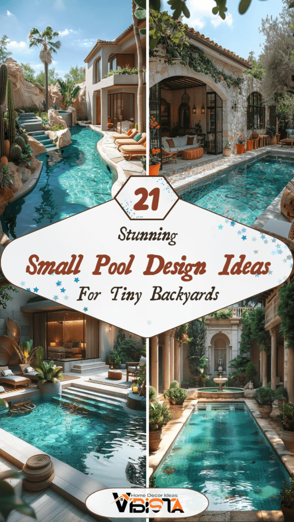 21 Stunning Small Pool Design Ideas For Tiny Backyards – Vibista