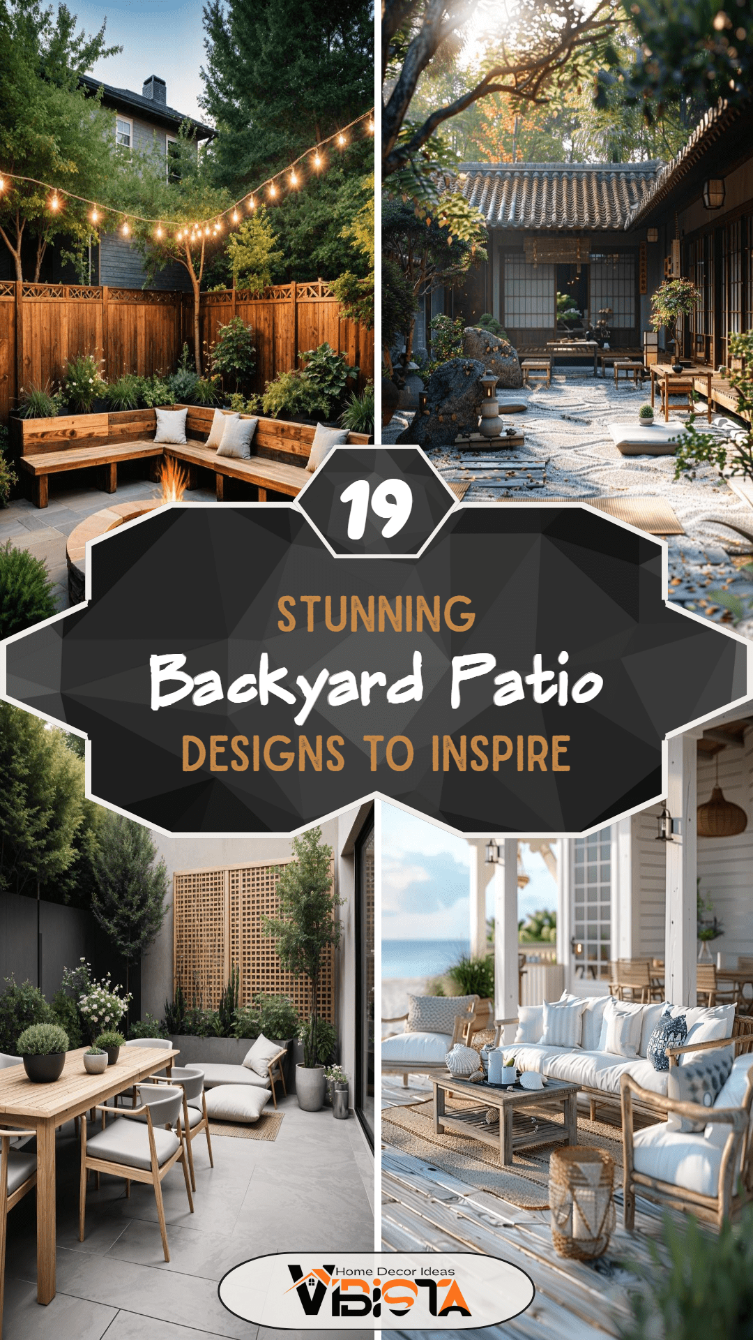 19 Stunning Backyard Patio Designs to Inspire You – Vibista