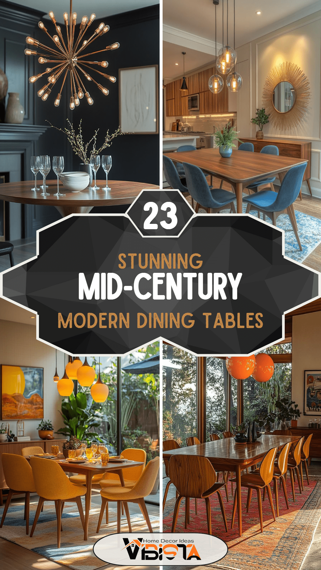 23 Stunning Mid-Century Modern Dining Tables You’ll Adore – Vibista